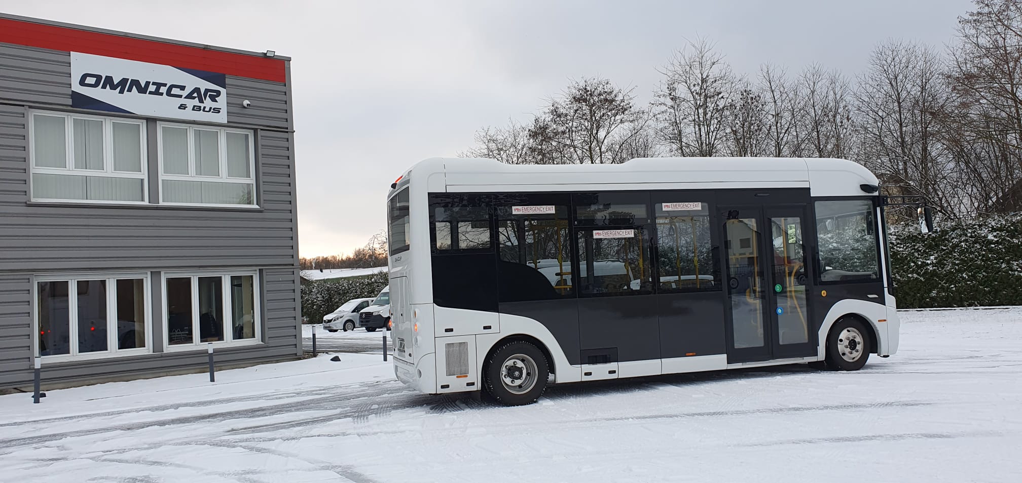 Minibus electrique urbain S7 navette electrique Omnicar 7 mètres
